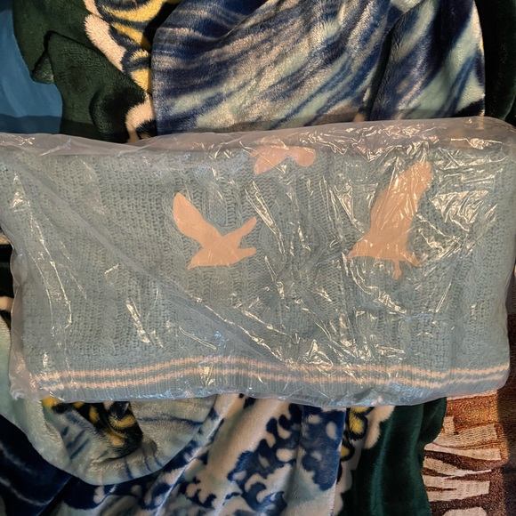 Sweaters | 1989 Taylors Version Blue And White Cardigan | Poshmark